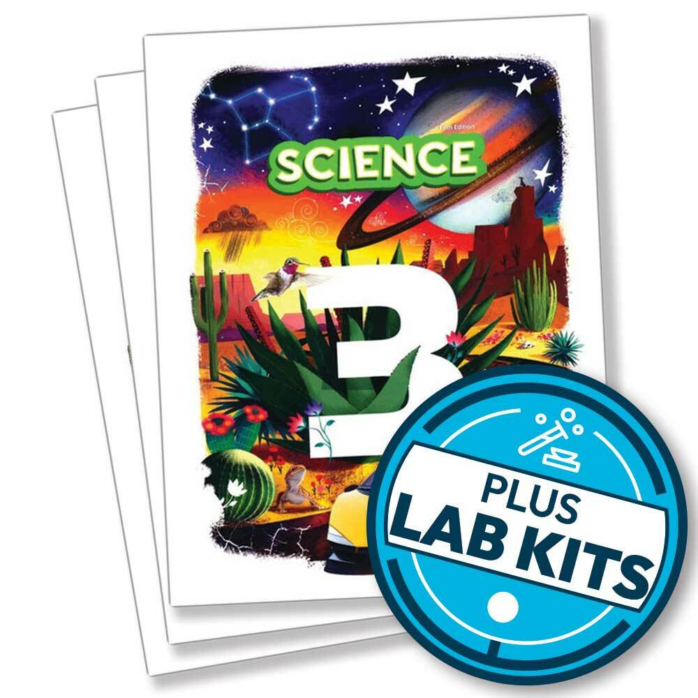 BJU Press Science Grade 3 Curriculum and Science Lab Kit