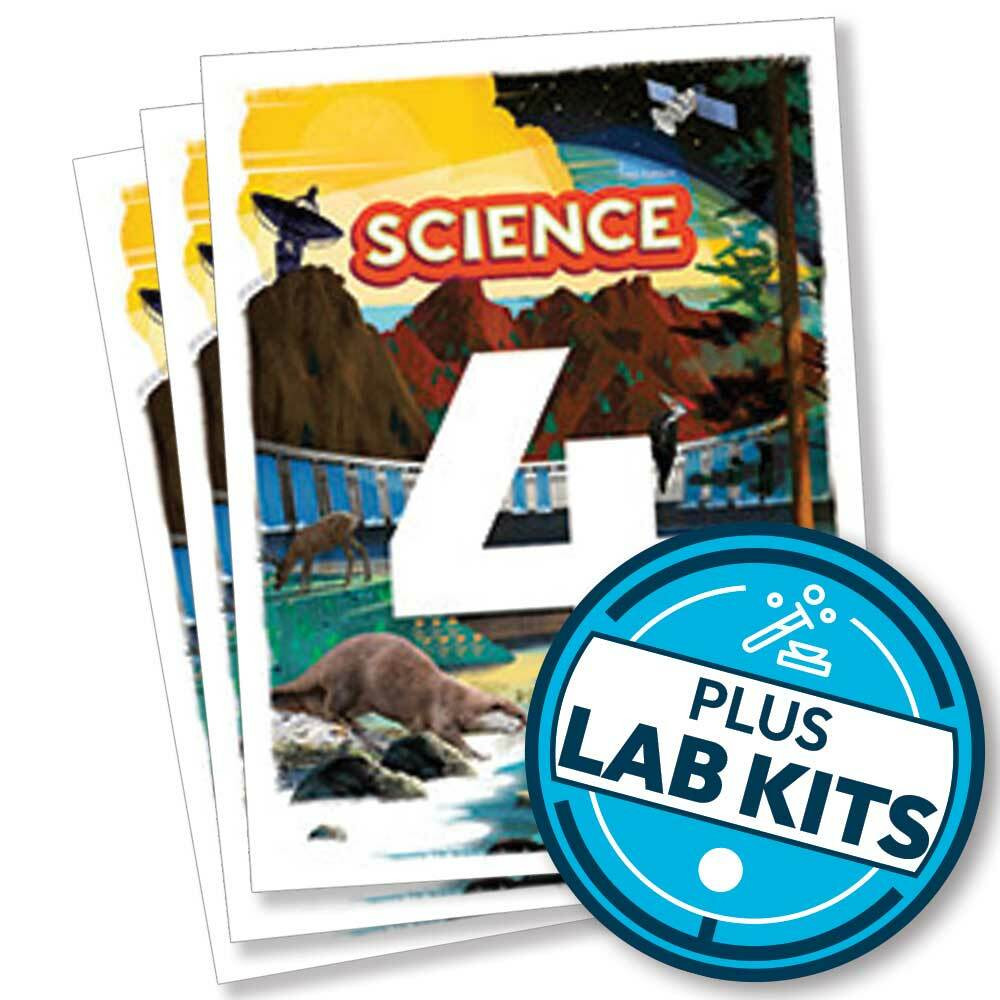 BJU Press Science Grade 4 Curriculum and Science Lab Kit