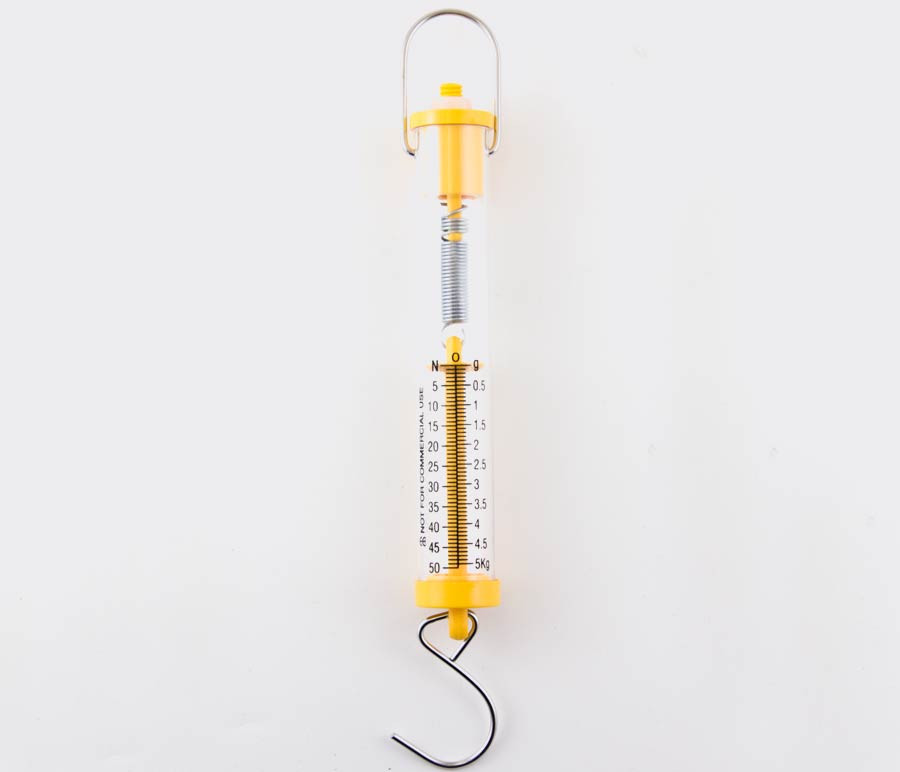 5000 Gram Spring Scale - Calibrated Tubular Spring Scale
