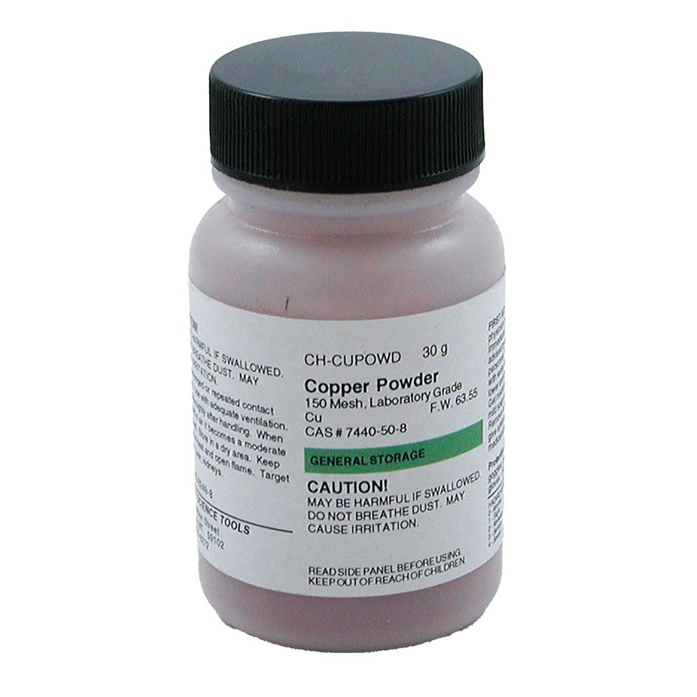 Copper Powder, 30 g | Home Science Tools