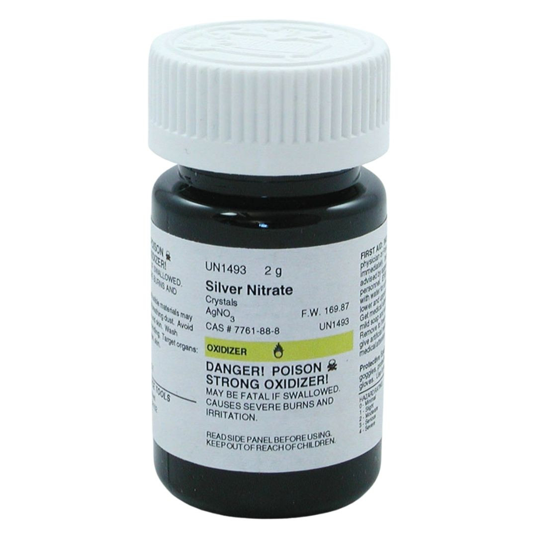 Silver Nitrate, 2 g | Home Science Tools