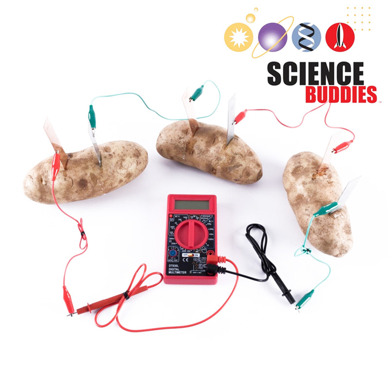 Veggie Power Battery Kit | Potato Battery Kit for Electricity Project