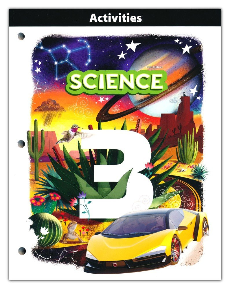 BJU Press Science 3 Student Activity Pack