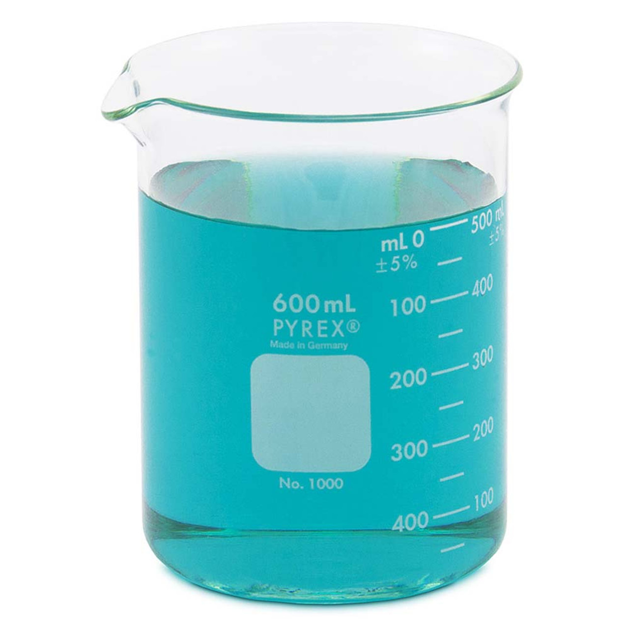 PYREX Beaker, Low Form, 600 ml