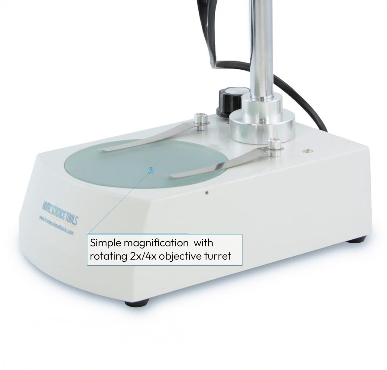 Deluxe Dual-Power Stereo Microscope 20/40x Model | HST