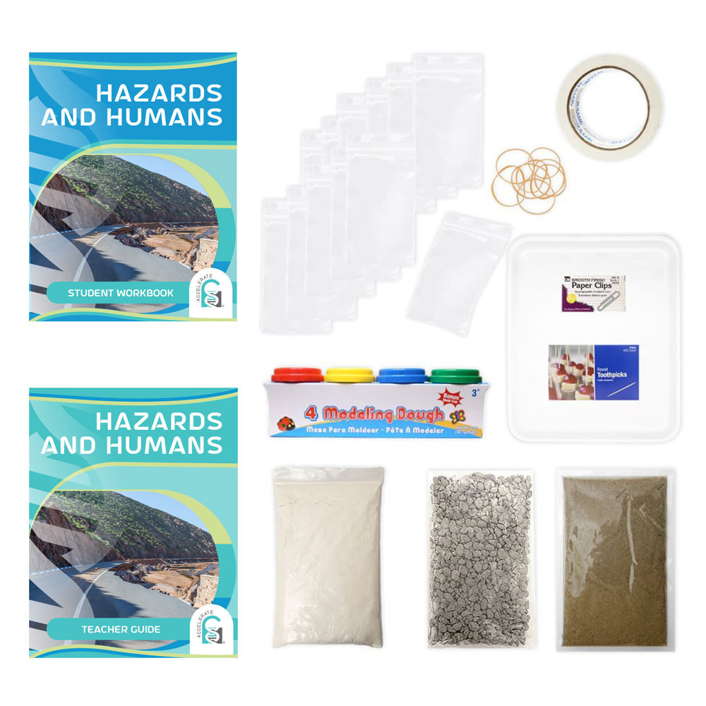 Hazards and Humans Science at Home Curriculum Kit | Middle school