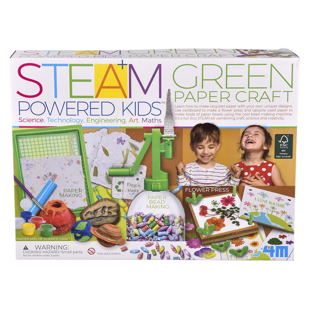 4M STEAM Powered Kids: Green Paper Craft