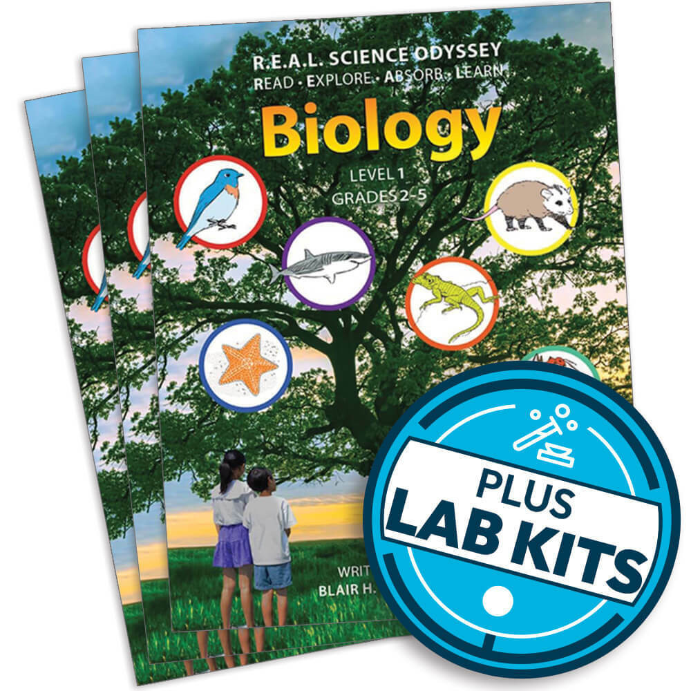 REAL Science Odyssey Biology 1 Elementary Curriculum and Science Lab Kit