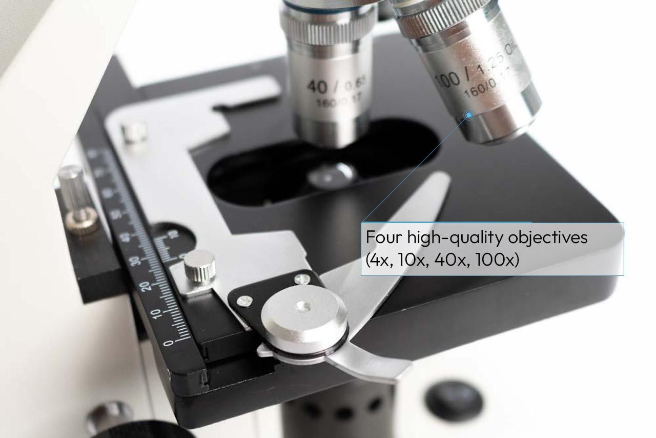 1000x Microscope | Compound Monocular Microscope for Students