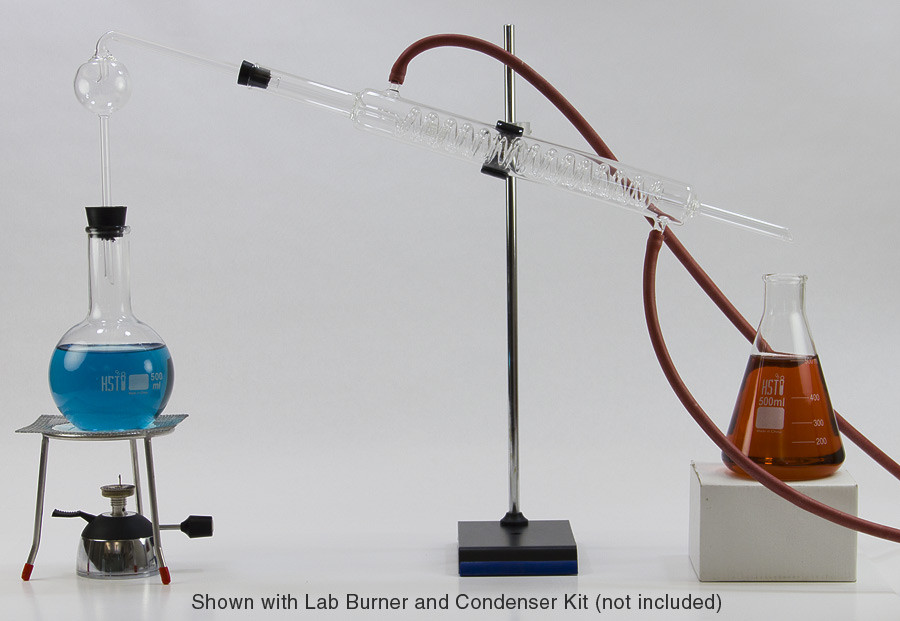 Deluxe Chemistry Apparatus Distillation Kit for Science Labs