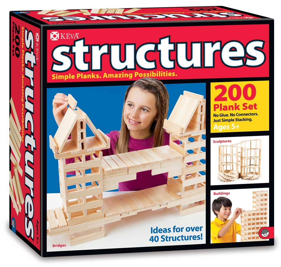 KEVA Structures 200 Plank Set