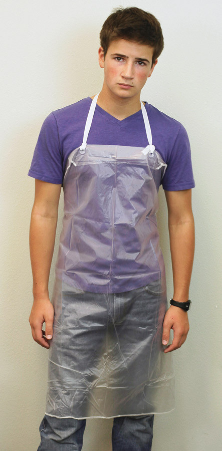 Lab Apron, 8 mil, Sewn Edges | For Students