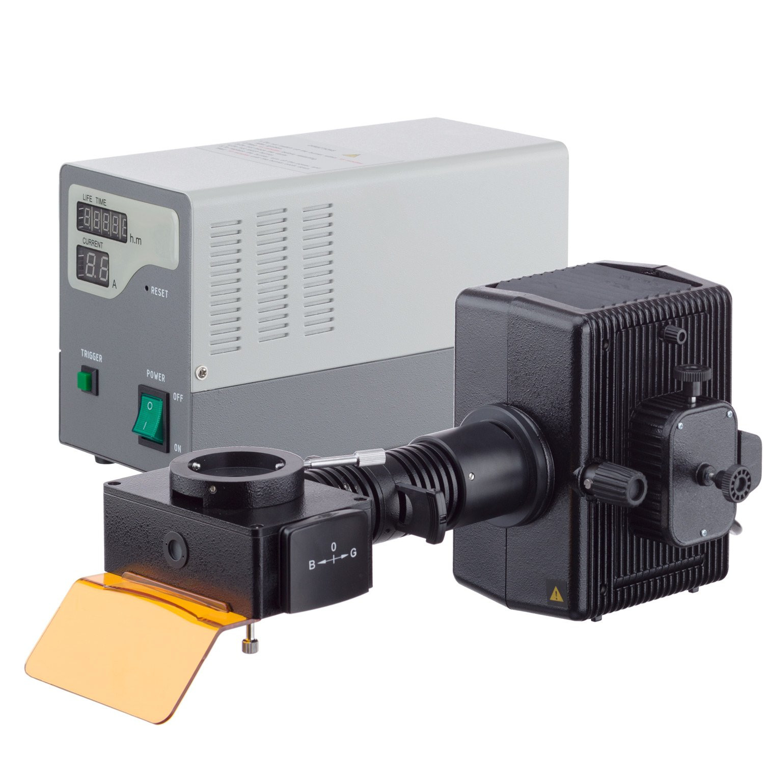 40X-1000X Infinity-corrected Fluorescence Microscope LED Koehler
