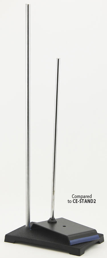 Support Stand with Rod | 24-inch Ring Stand with 6x9-inch Base | Heavy Duty