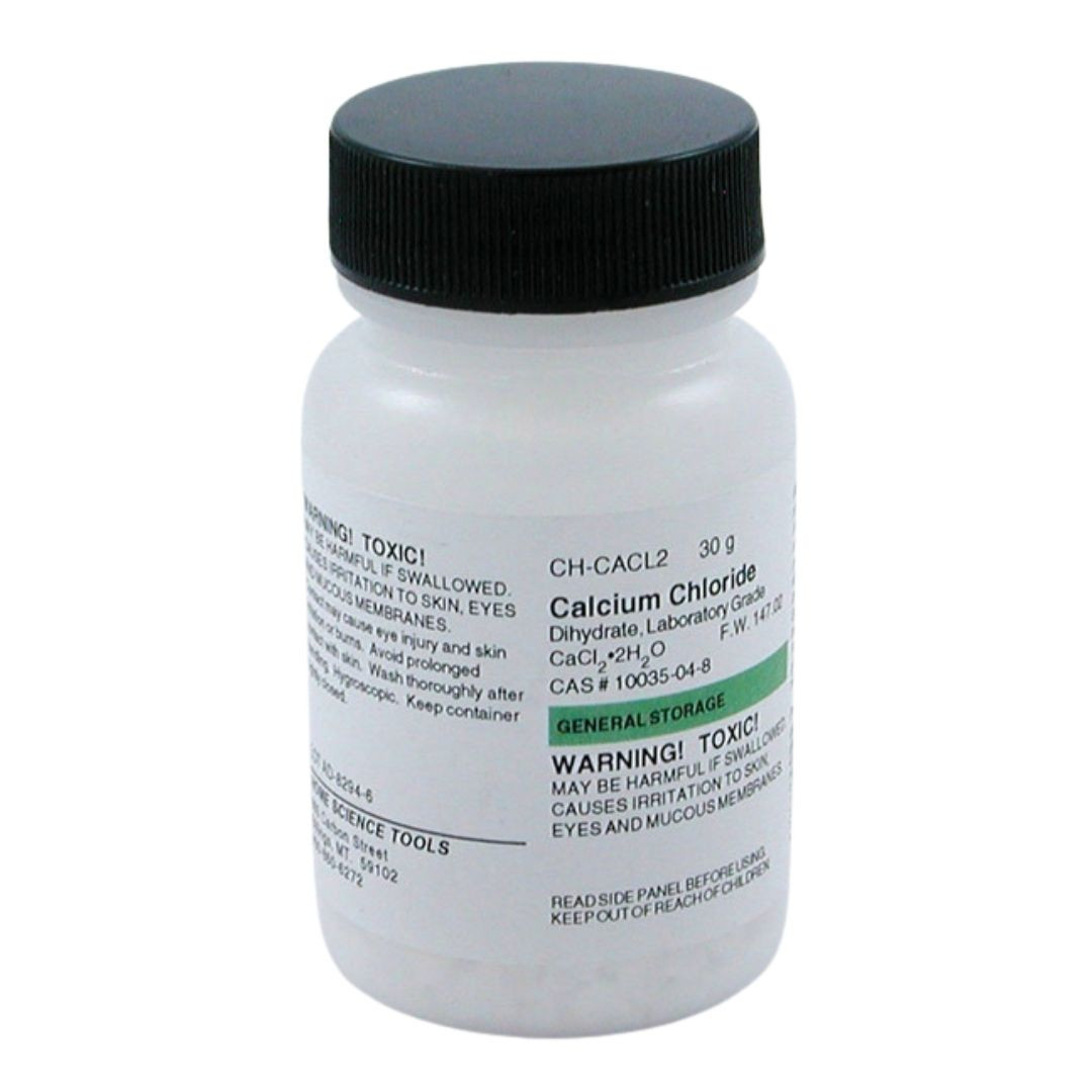 Calcium Chloride, 30 g | Dihydrate | Home Science Tools
