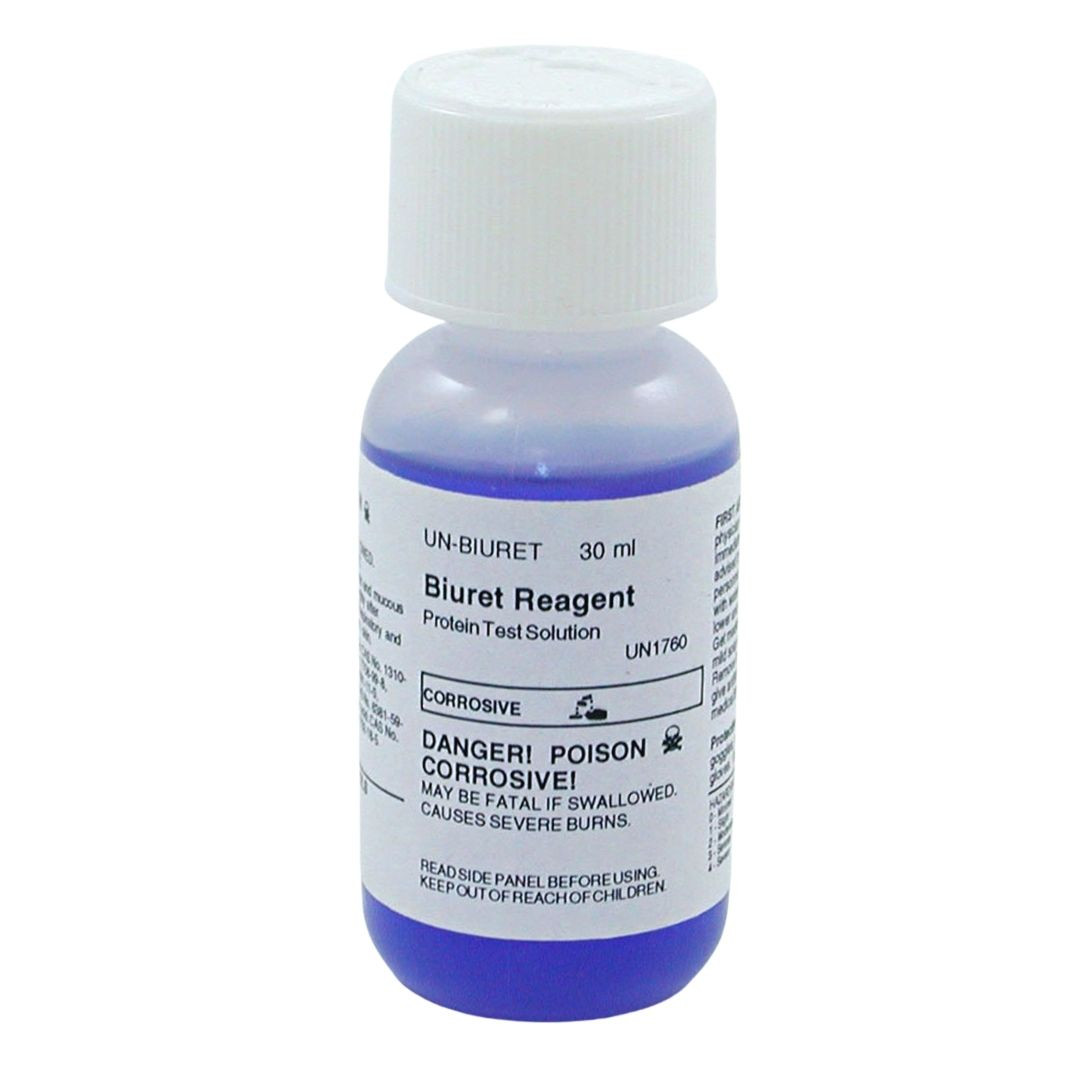 Biuret Reagent | 30 mL Bottle | Home Science Tools