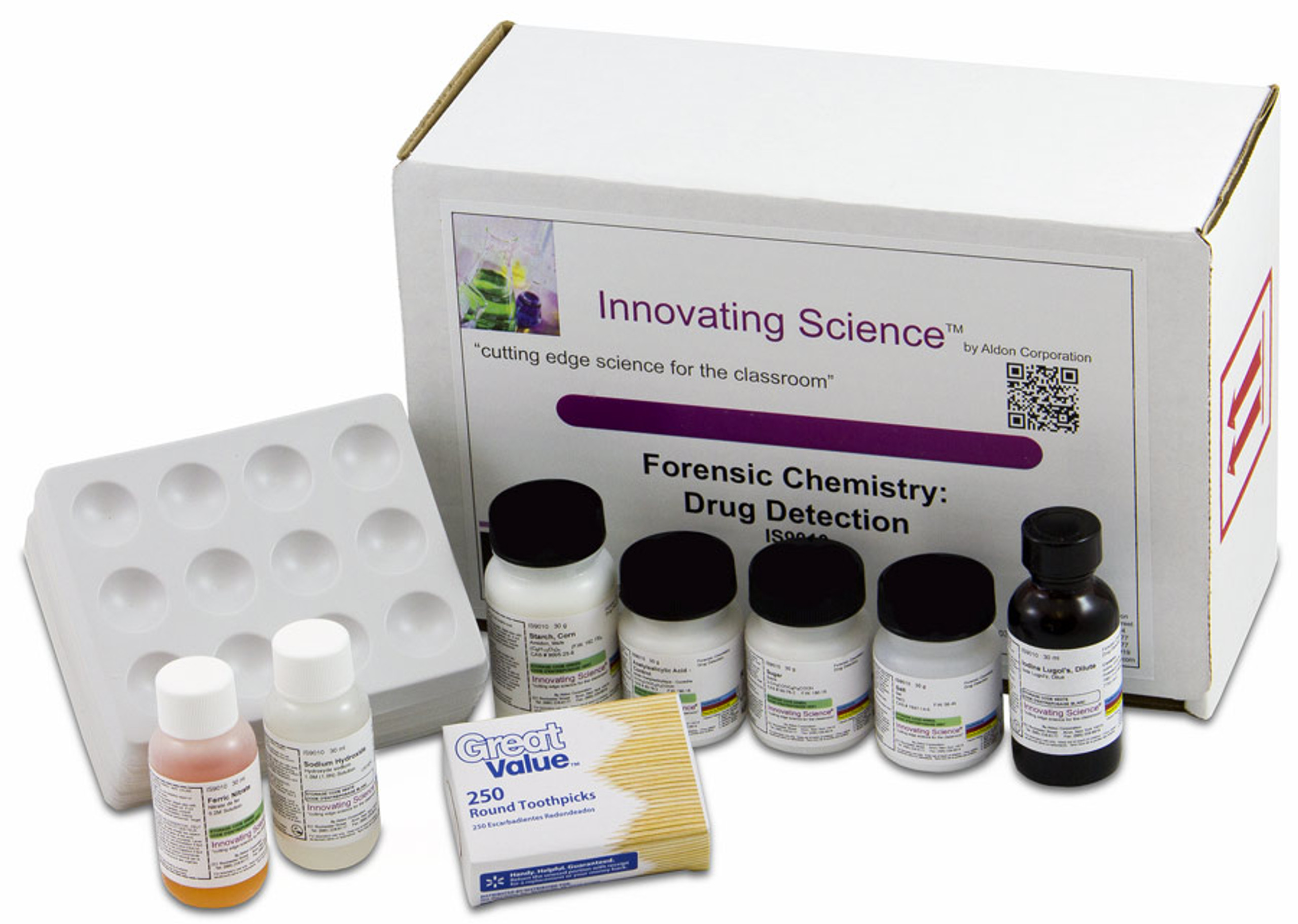 Drug Detection Kit for Forensic Chemistry