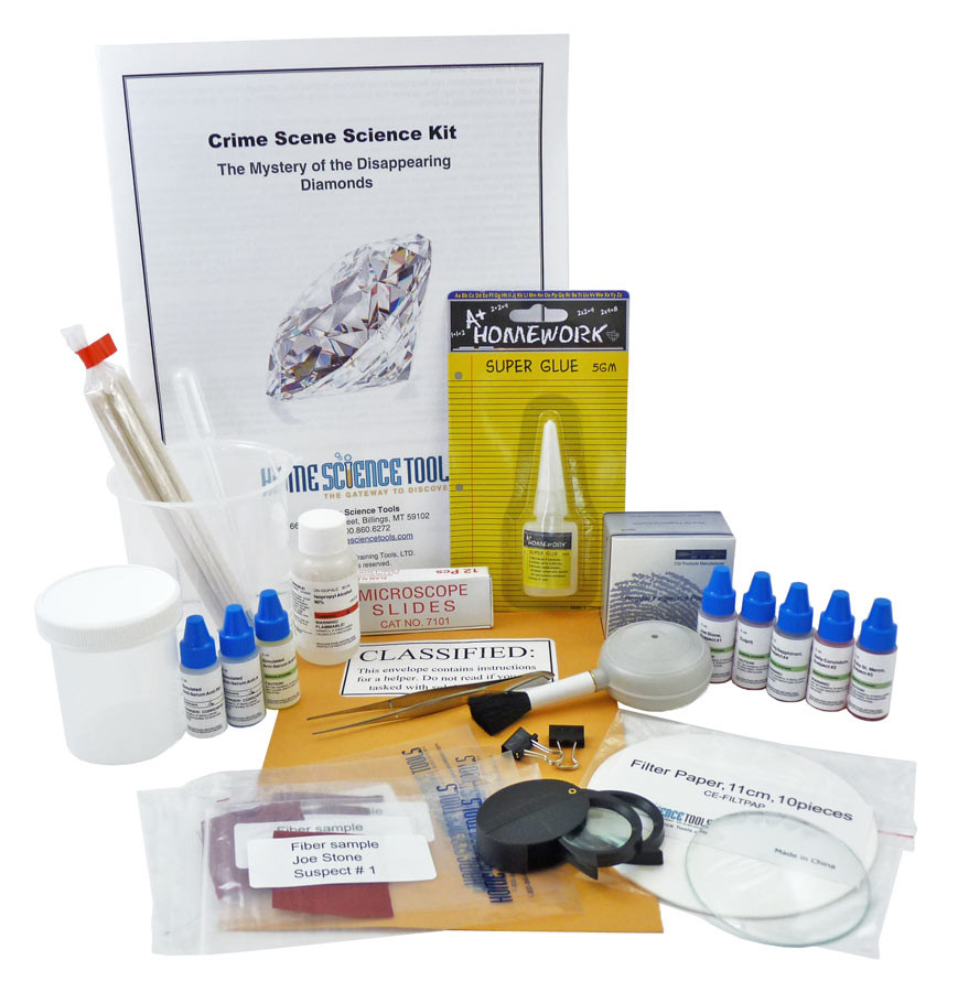 Crime Scene Investigation Kit for Kids | Forensics Science Kit