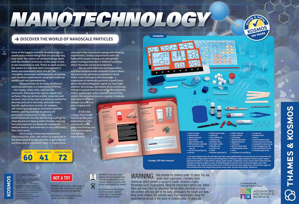 Thames & Kosmos Nanotechnology Kit for Kids & Teens