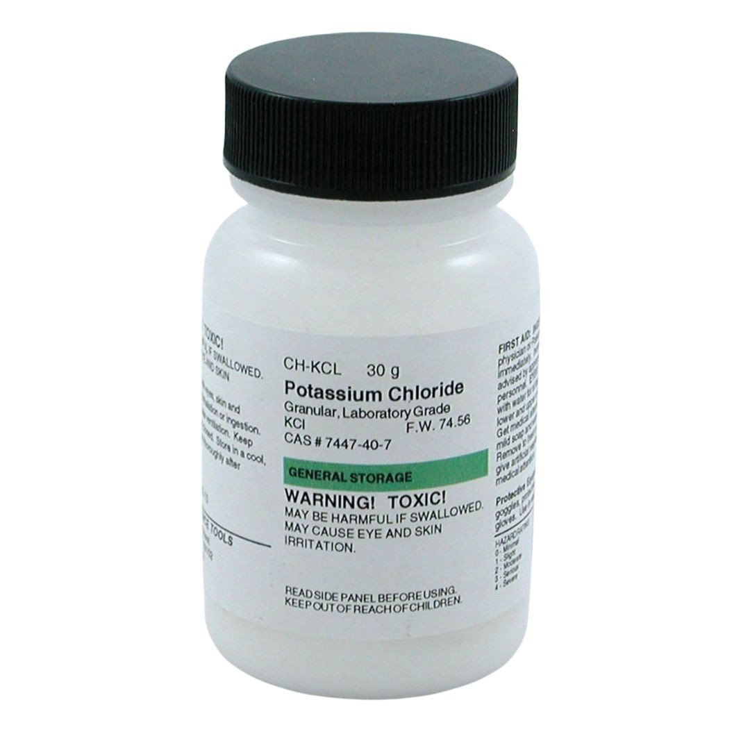 Potassium Chloride, 30 g | Study Light & Optics | HST