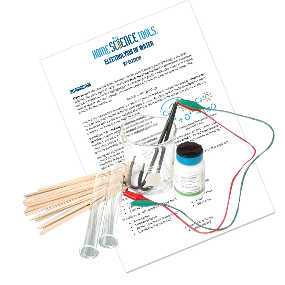 Water Electrolysis Kit | Water Electrolysis Experiment Kit | HST