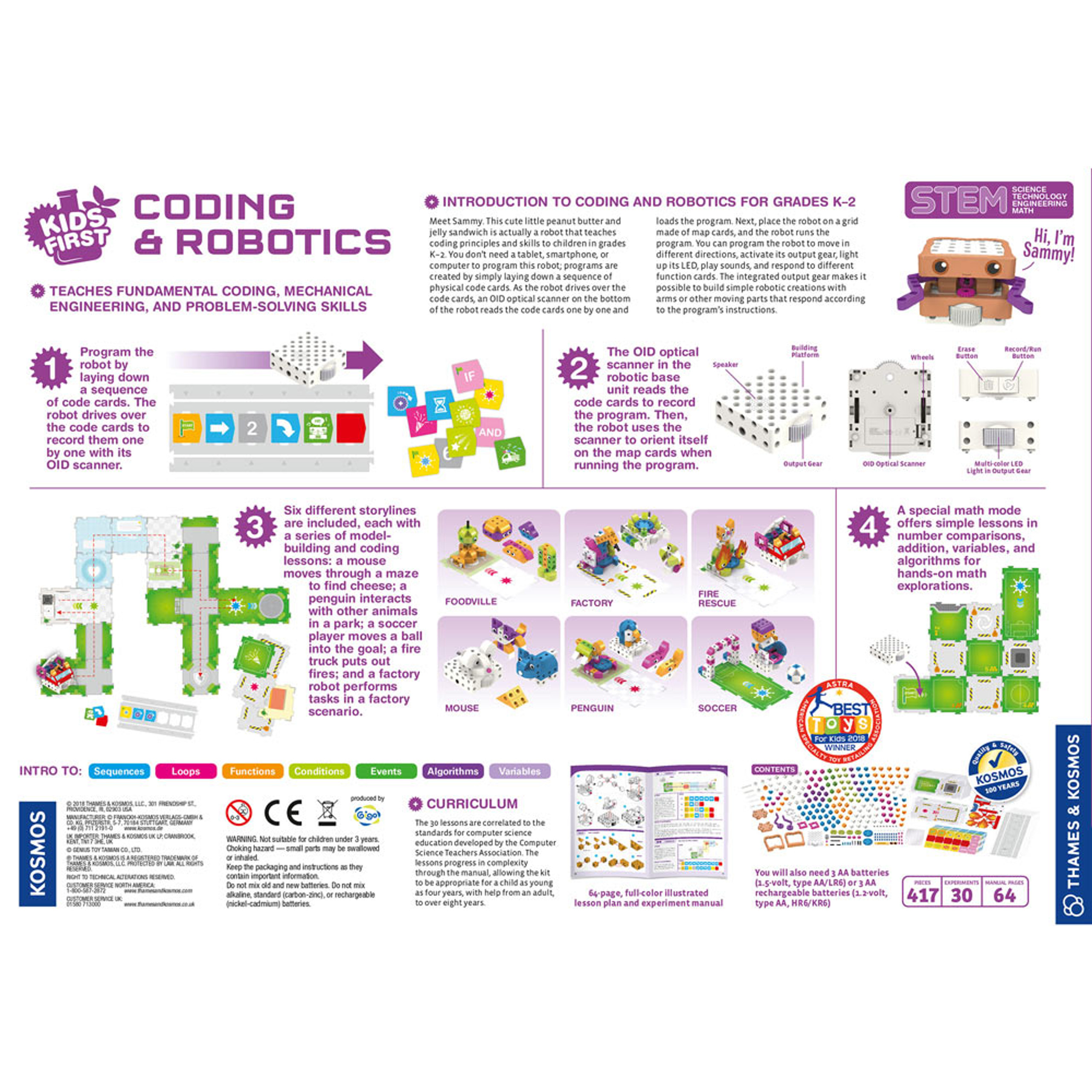 Thames & Kosmos Kids First Coding & Robotics Kit