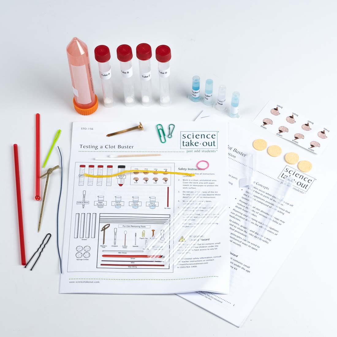 Testing a Clot Buster - Simulated Blood Clots