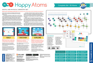 Thames & Kosmos Happy Atoms Complete Set - Molecular Models
