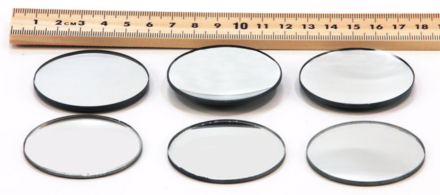 Set of 6 Spherical Mirrors