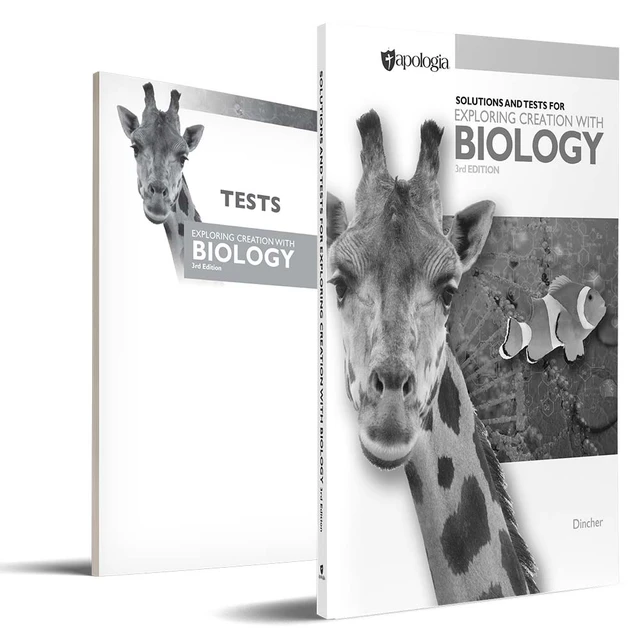 Apologia Biology Tests & Answer Key, 3rd Edition