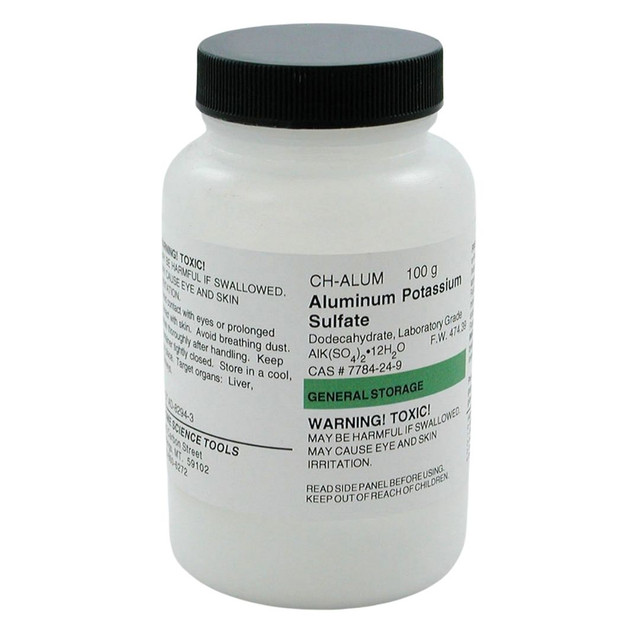 Alum, 100 g | Dodecahydrate Form | Home Science Tools