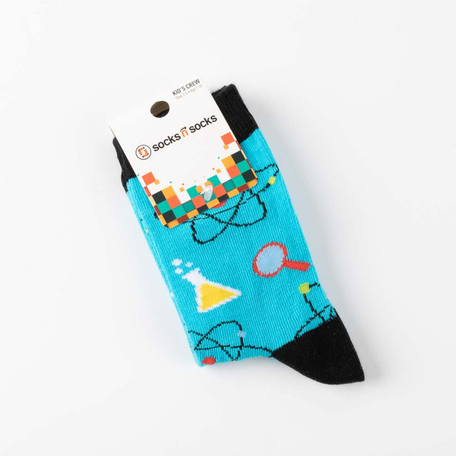 Kids Science Socks | 5 Pack | Science Socks for Kids