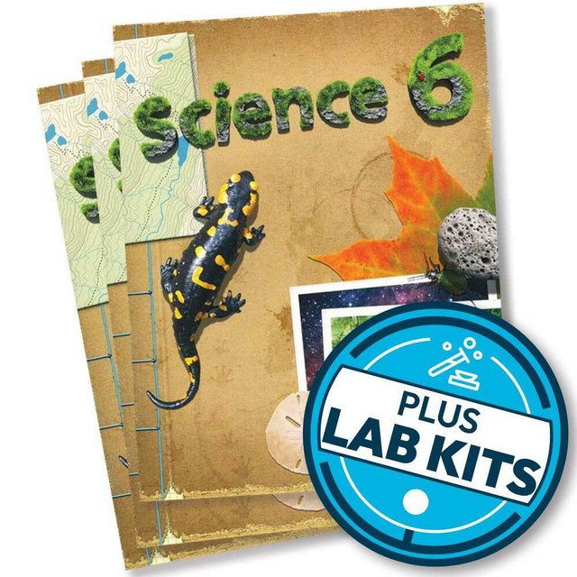 BJU Press Science Grade 6 Curriculum and Science Lab Kit