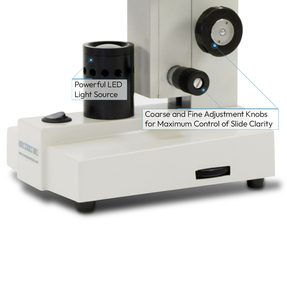 LED Home Microscope | Scientific Microscope for Beginners | HST