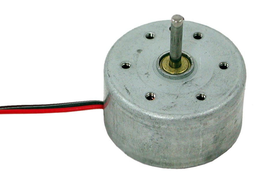 Small DC Motor, 0.5-6 Volt | Mini Electiric DC Motor | Home Science Tools