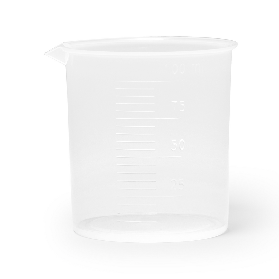 100ml Plastic Beaker | Polypropylene