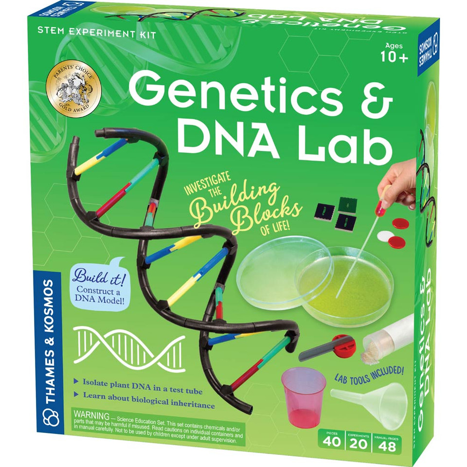Thames & Kosmos Genetics & DNA | Biology Kit for Kids
