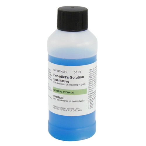 Benedict's Solution | 100 mL Bottle | Home Science Tools