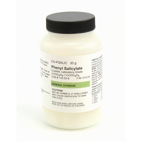 Phenyl Salicylate Crystals (Salol) - 30g | Home Science Tools