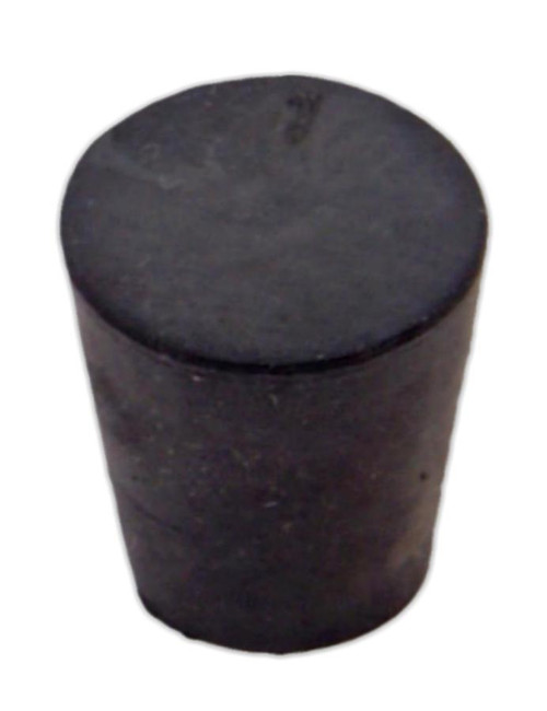Rubber stopper, No. 3, solid