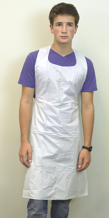 Plastic Lab Apron, 2 mil | Great For Students