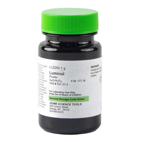 Luminol Powder, 1 g | Home Science Tools