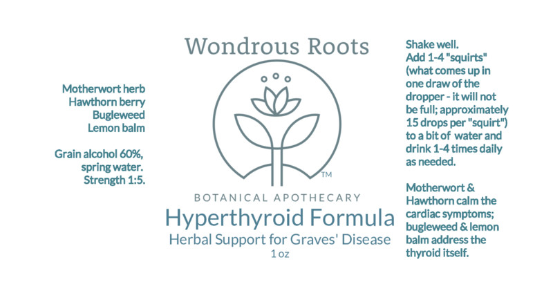 Hyperthyroid Formula - Wondrous Roots