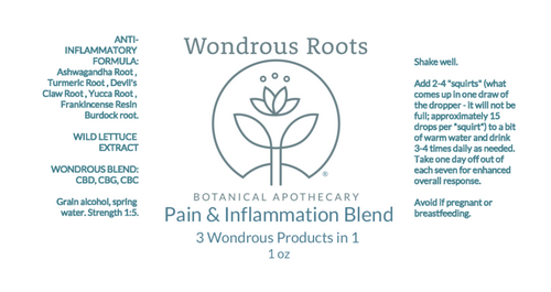 Product Categories: P-S - Pain - Page 1 - Wondrous Roots