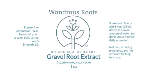 Gravel Root Extract - Wondrous Roots