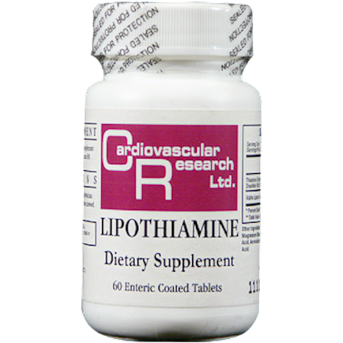 Cardiovascular Research Lipothiamine B Supplement 250 Tablets - Vitamin ...