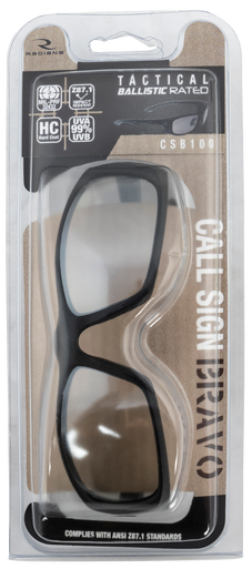 Radians CSB1009CS Bravo Glasses I/O Lens Matte Black Frame 137855 - Frisco Guns