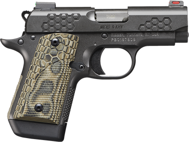 Kimber Mfg.,inc 3300198 Micro 9 KHX 9mm 7+1 3.15" KimPro II Gray ...