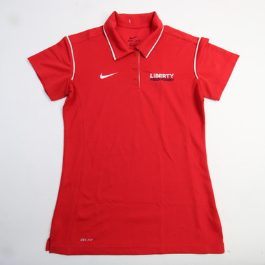 Liberty Flames Nike Dri-Fit Polo Women's Red New S 71