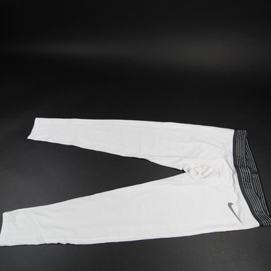 Nike Pro Compression Pants Men's White Used XL 28